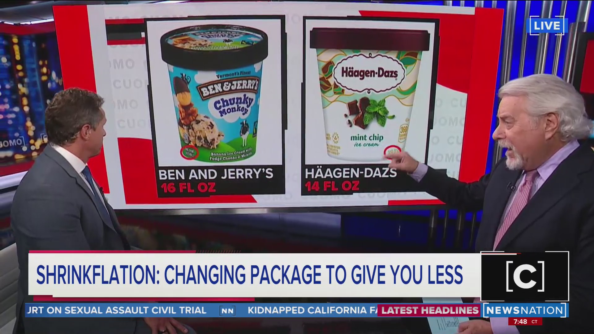 Shrinkflation: changing packaging to give you less | CUOMO – NewsNation
