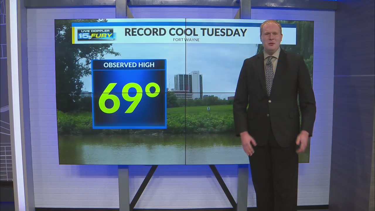 August 15th record lowest high temperature set – WANE 15