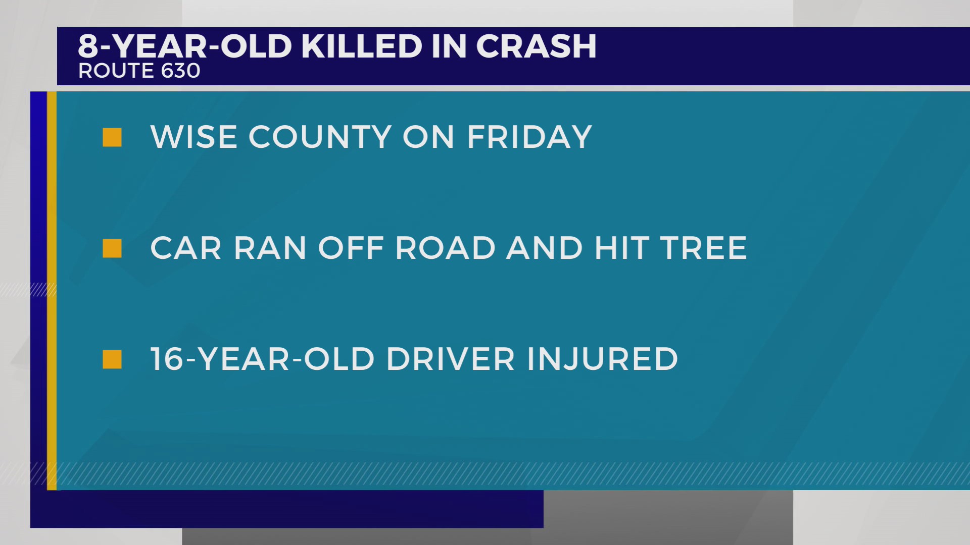 Car runs into tree, killing 8-year-old passenger – WJHL | Tri-Cities ...