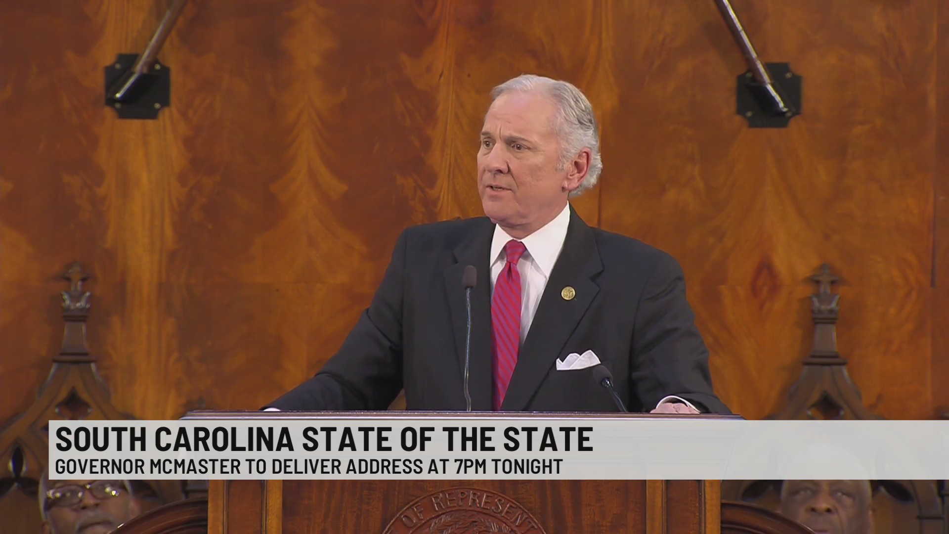 Gov. McMaster to deliver State of the State address – WSPA 7NEWS