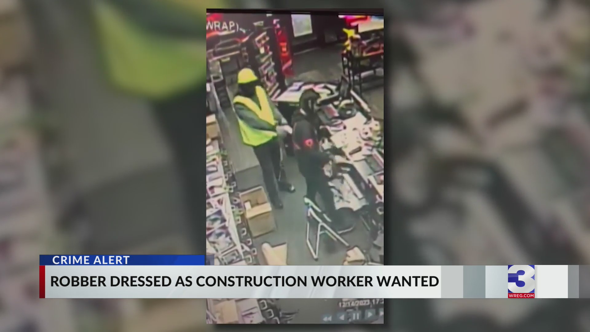 Man dressed as construction worker robs two businesses – WREG.com