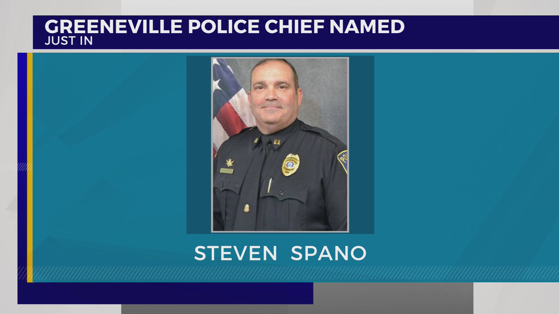 Steven Spano named new Greeneville Police Chief – WJHL | Tri-Cities ...