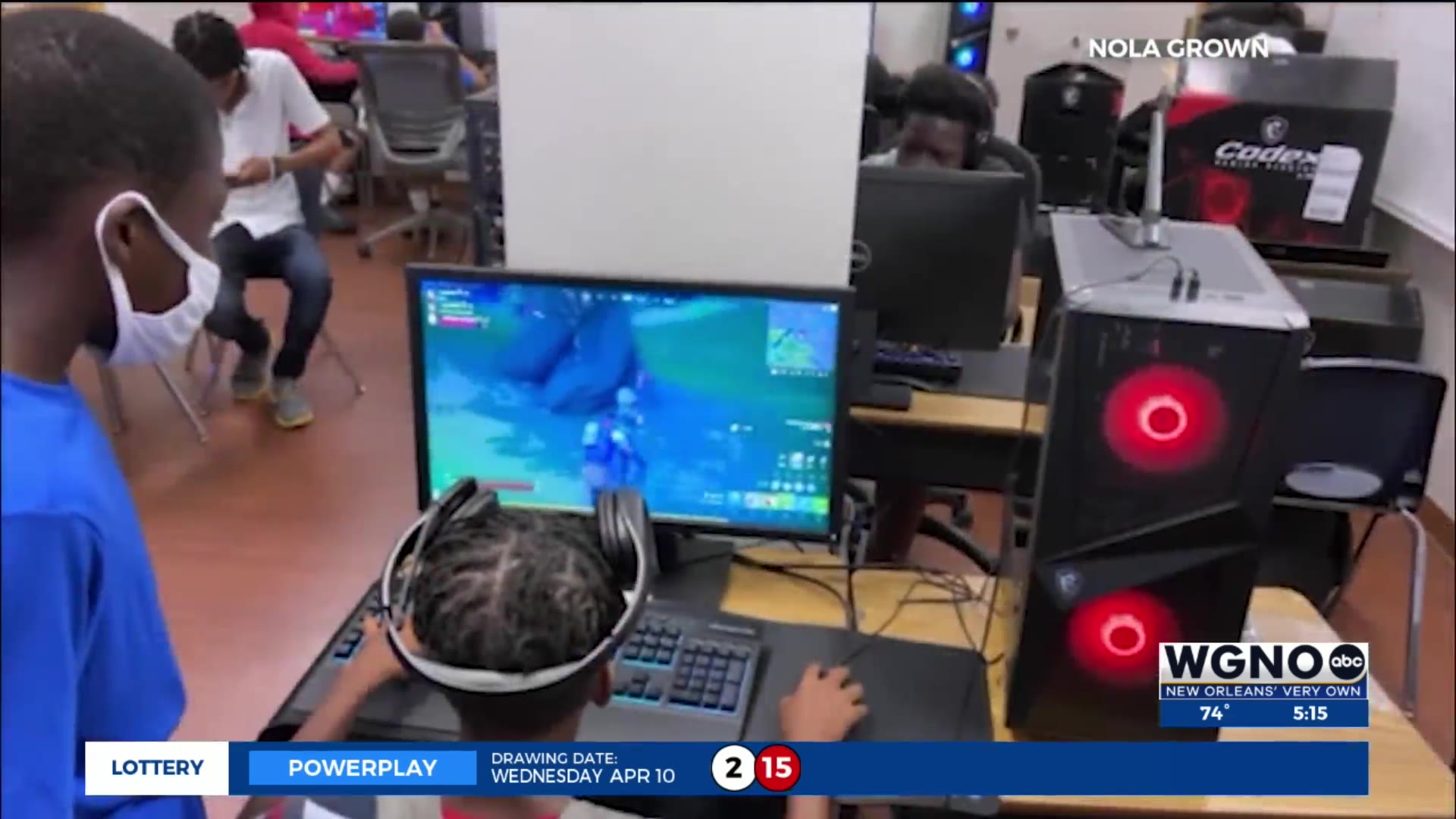 NORDC and NOLA Grown Gaming Partnership – WGNO
