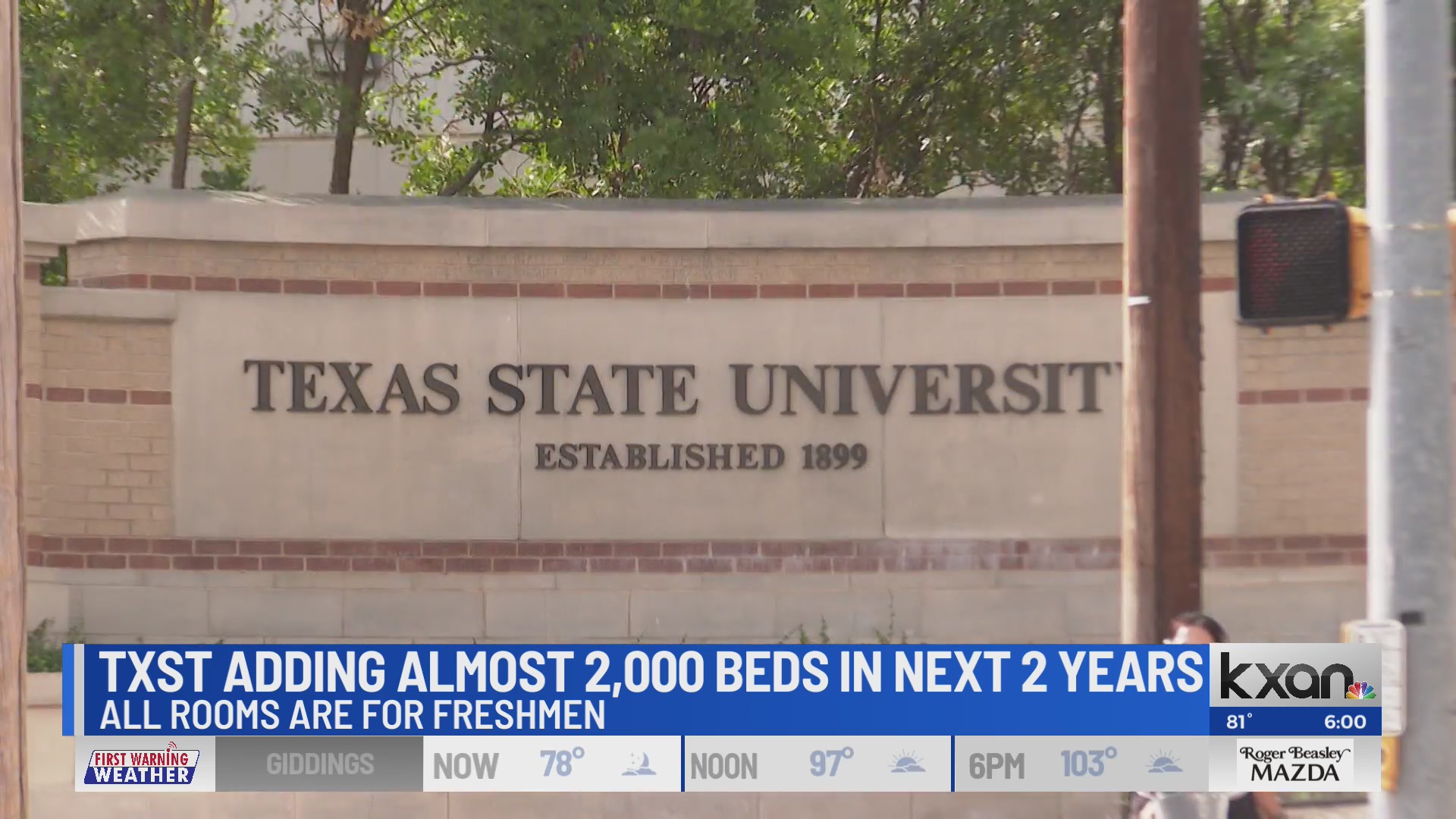 TXST plans to open new dormitory halls next 2 years | KXAN News Today ...