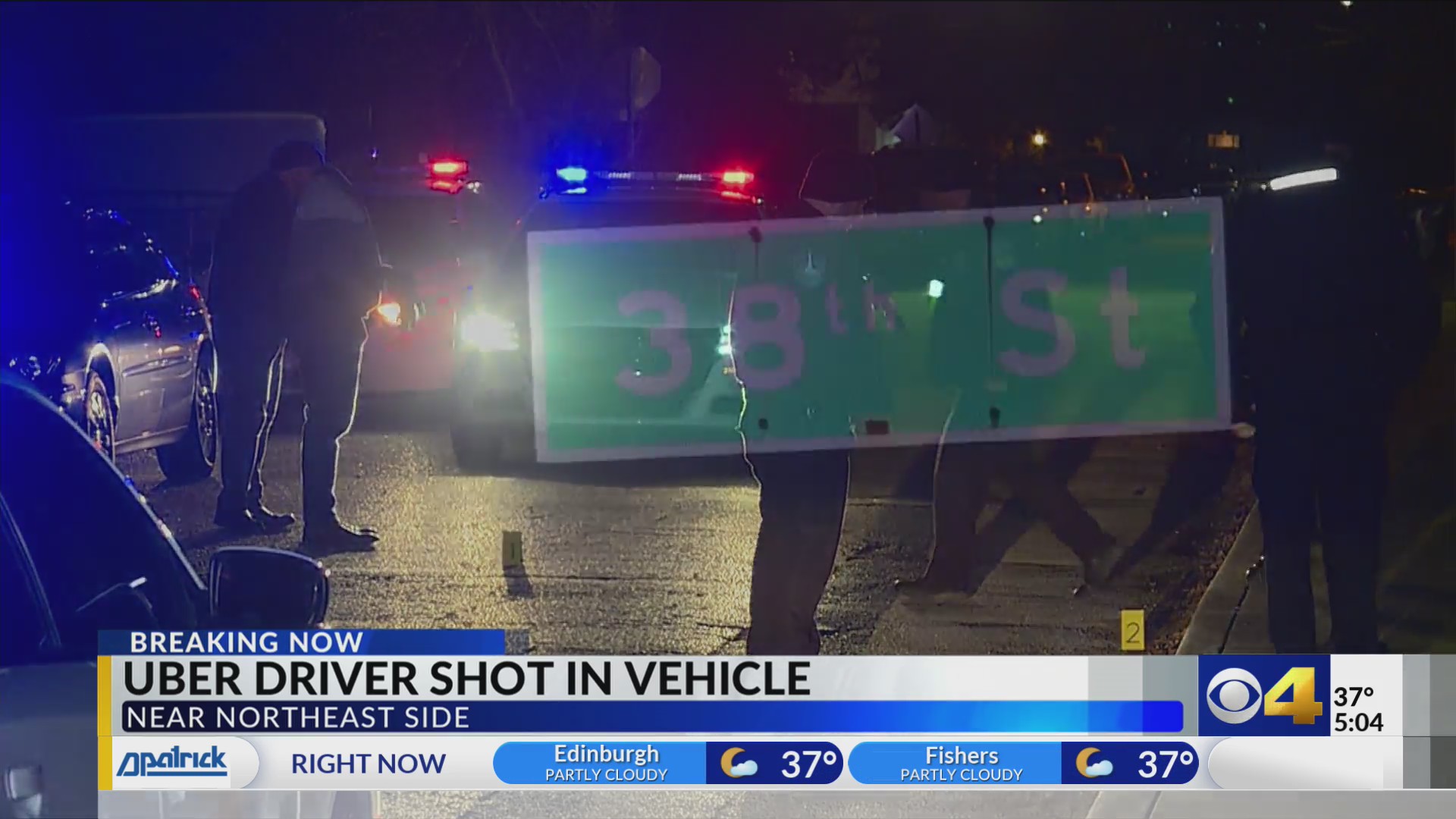 Uber driver shot in vehicle – Fox 59