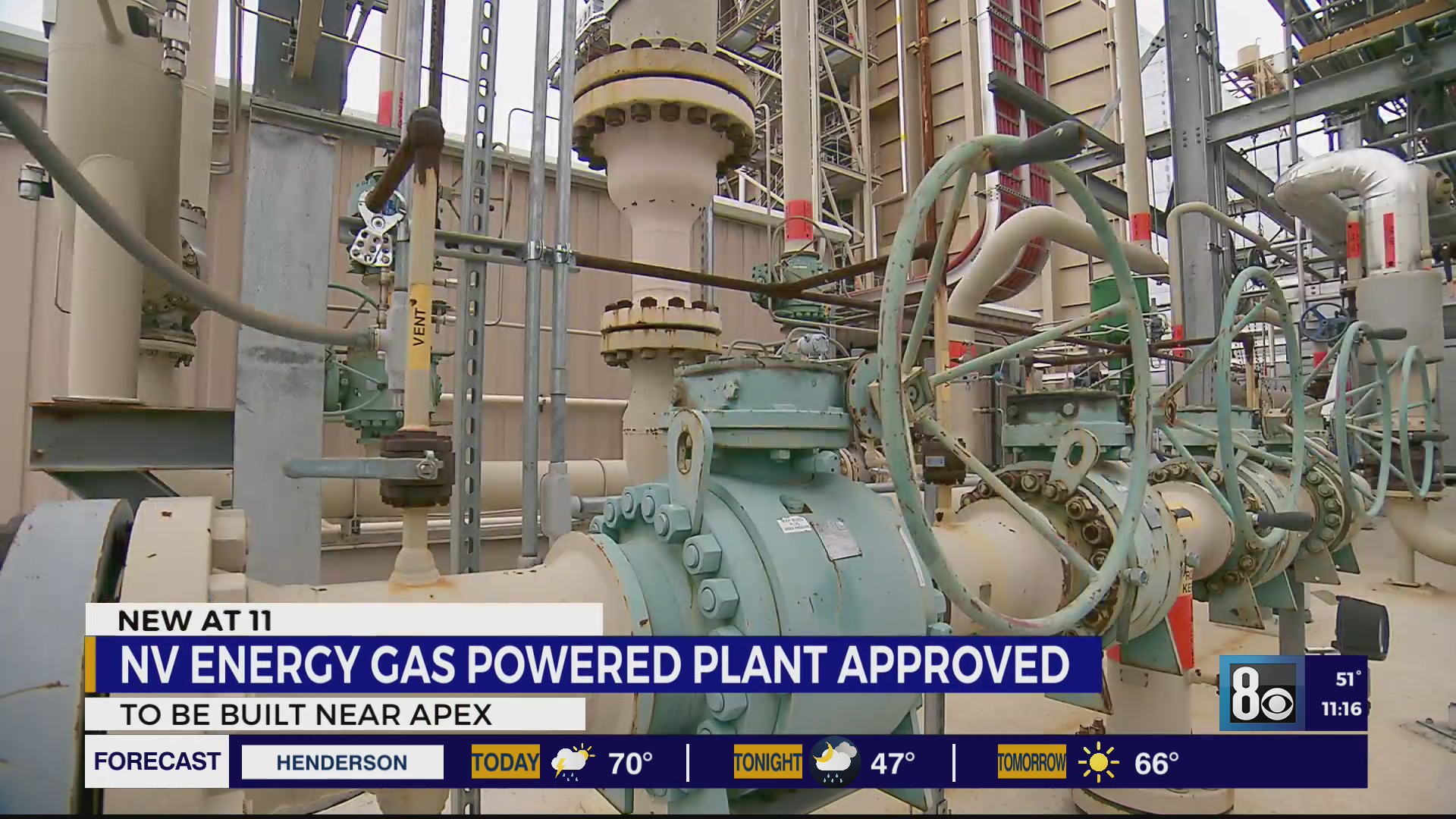 NV Energy gas powerd plant approved – KLAS