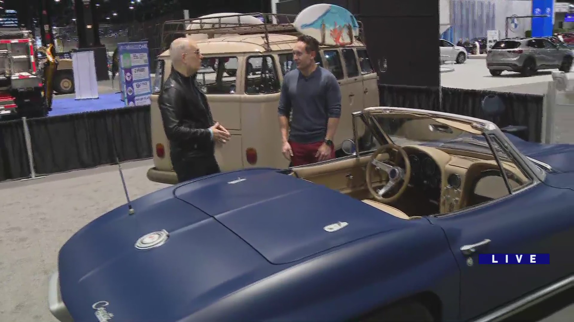 Marcus Leshock LIVE from the Chicago Auto Show – WGN-TV