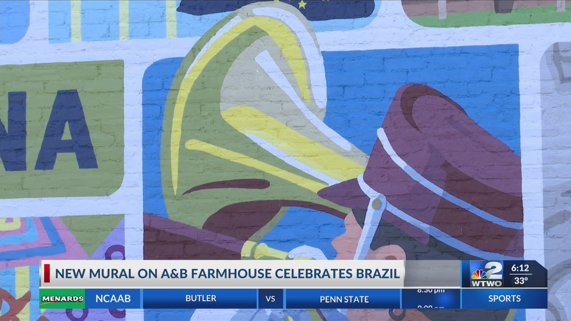 Brazil displays colorful history with new mural – MyWabashValley.com
