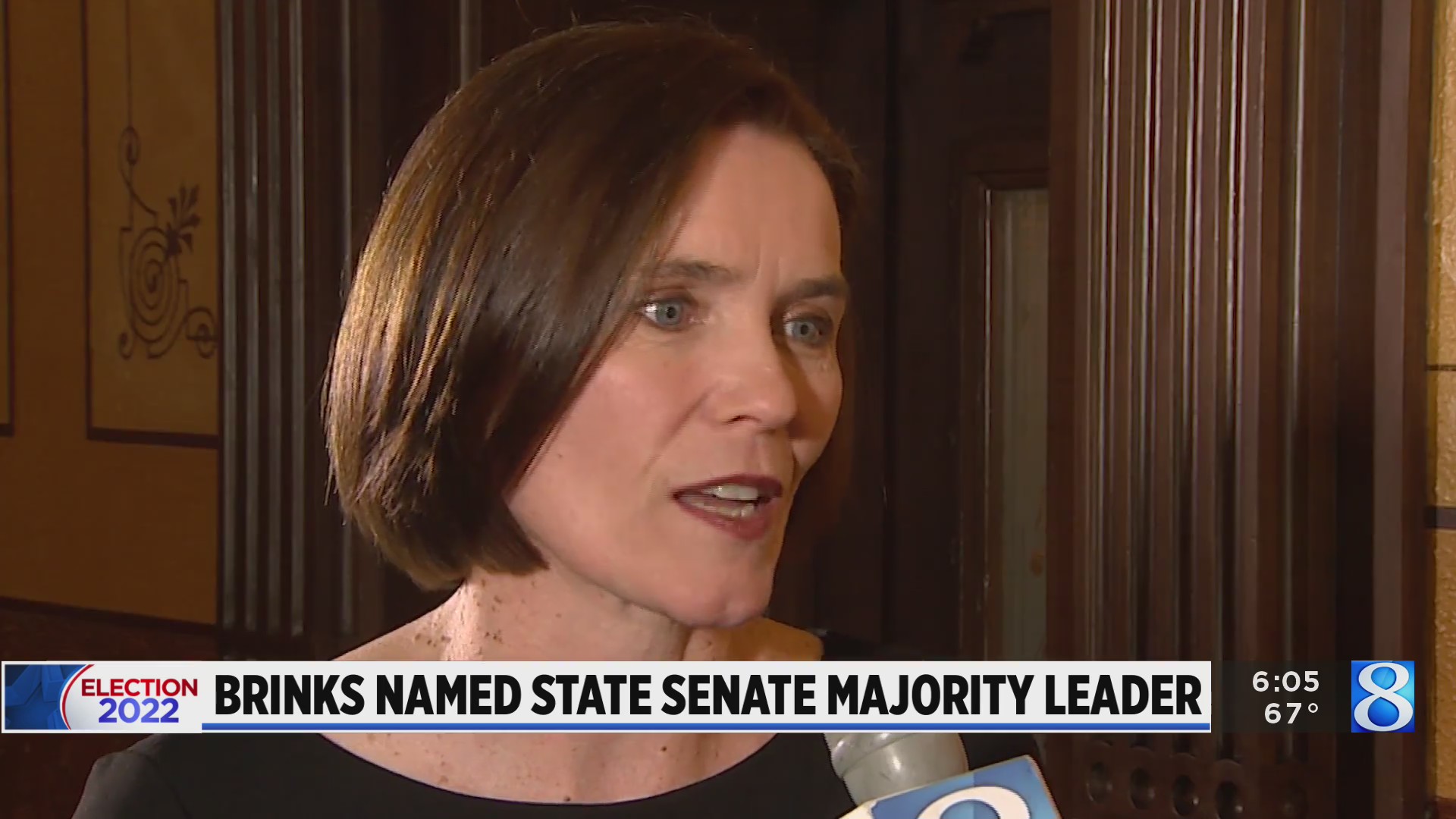 Brinks chosen as first female state Senate majority leader – WOODTV.com