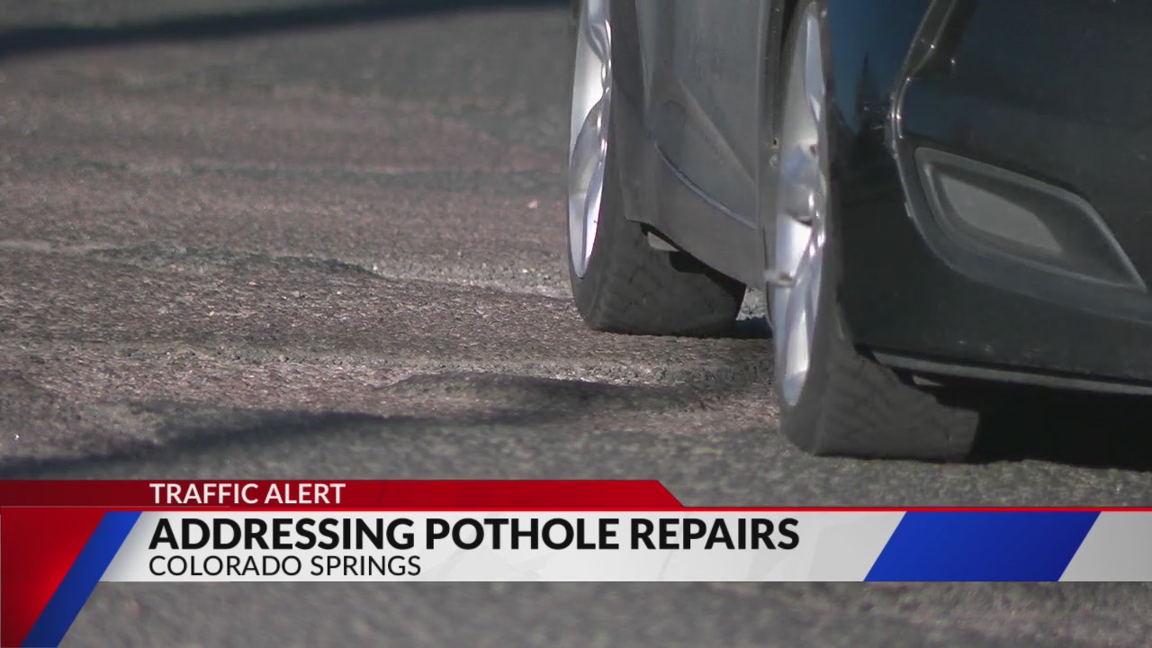 Pothole Palooza: City of Colorado Springs working away on roads – FOX21 ...