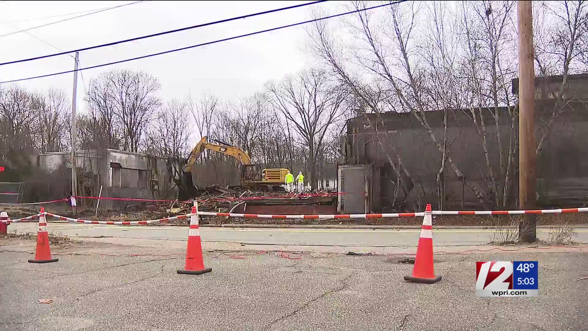 North Attleboro mill building partially demolished – WPRI.com