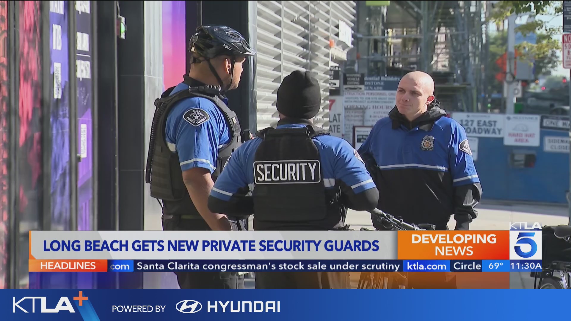 Long Beach gets new private security guards – KTLA