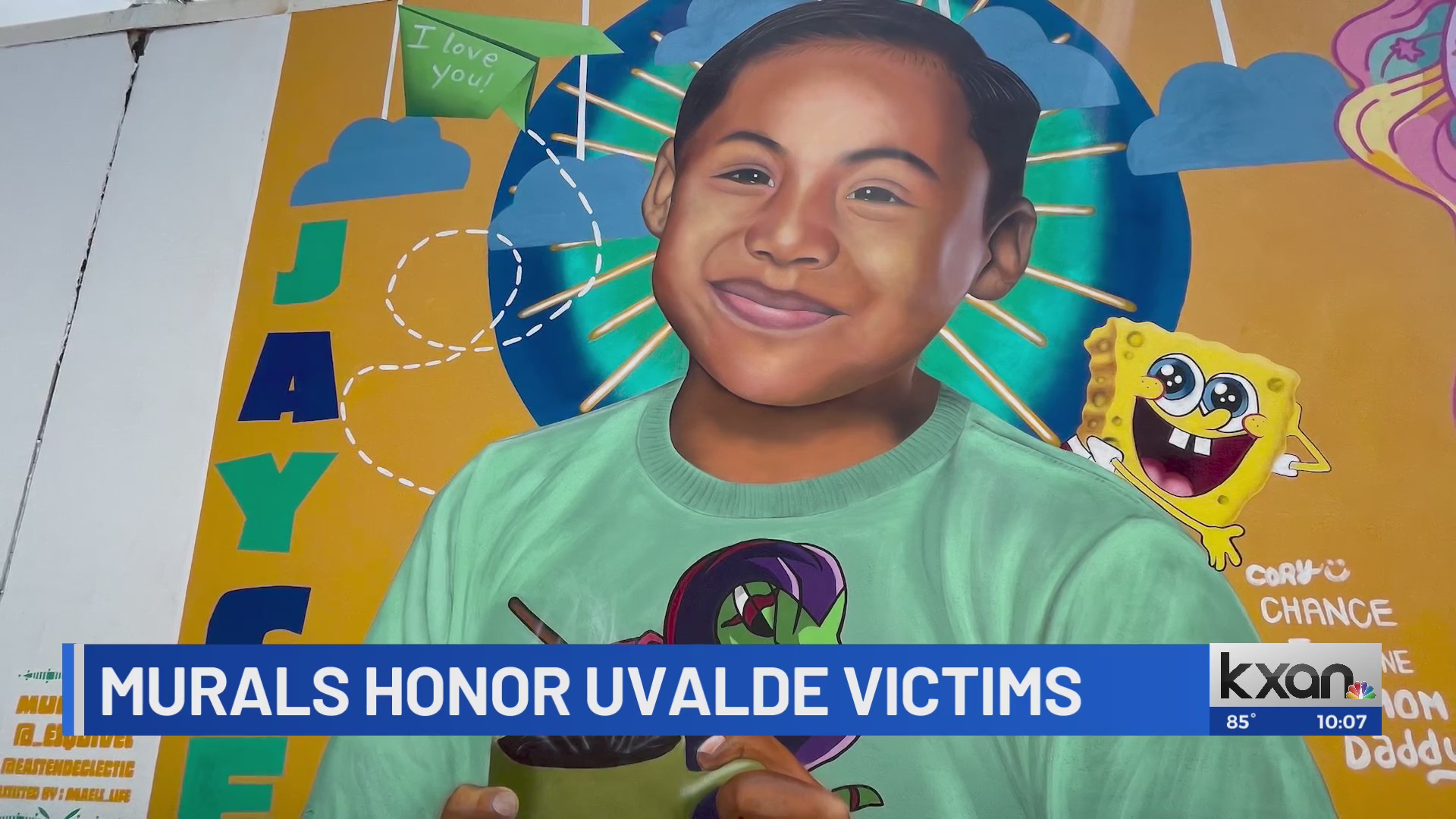 21 murals in Uvalde honor each school shooting victim – KXAN Austin