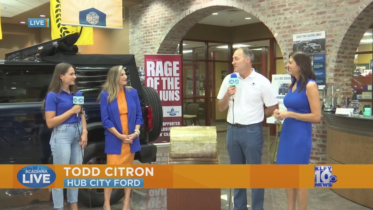 Acadiana Live: 2021 Ford Bronco Raffle – KLFY.com
