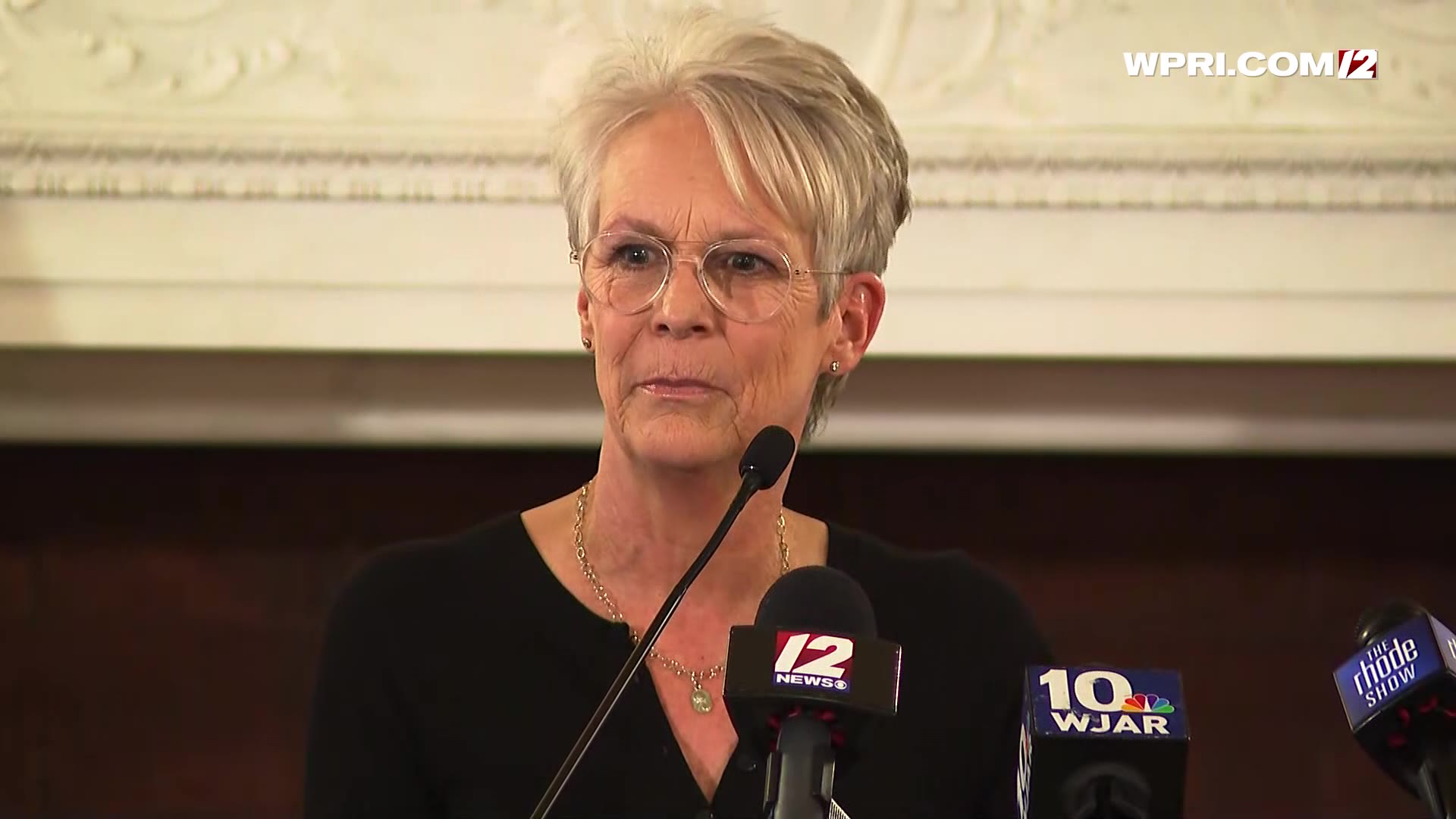 VIDEO NOW: Jamie Lee Curtis praises Rhode Island at news conference for ...