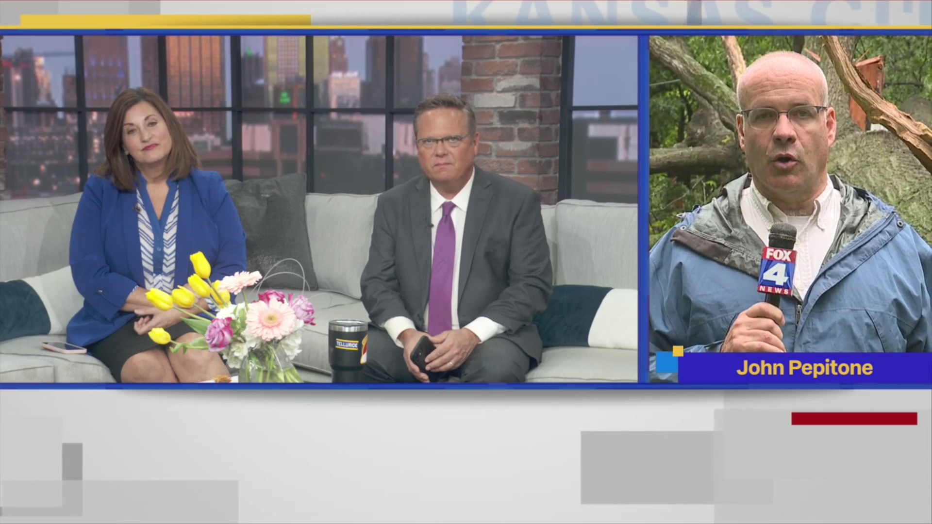 Overnight storms ripped massive trees out of the ground in Leawood ...