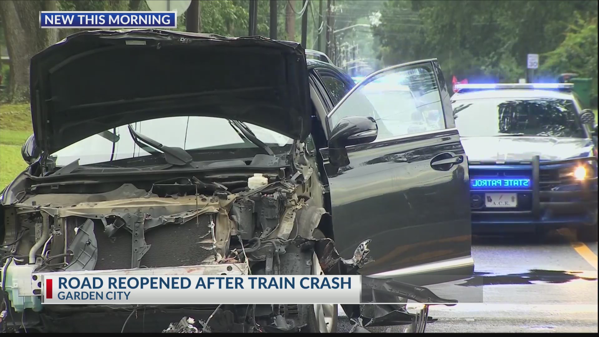 GSP: Driver arrested for DUI in car vs. train collision in Garden City ...