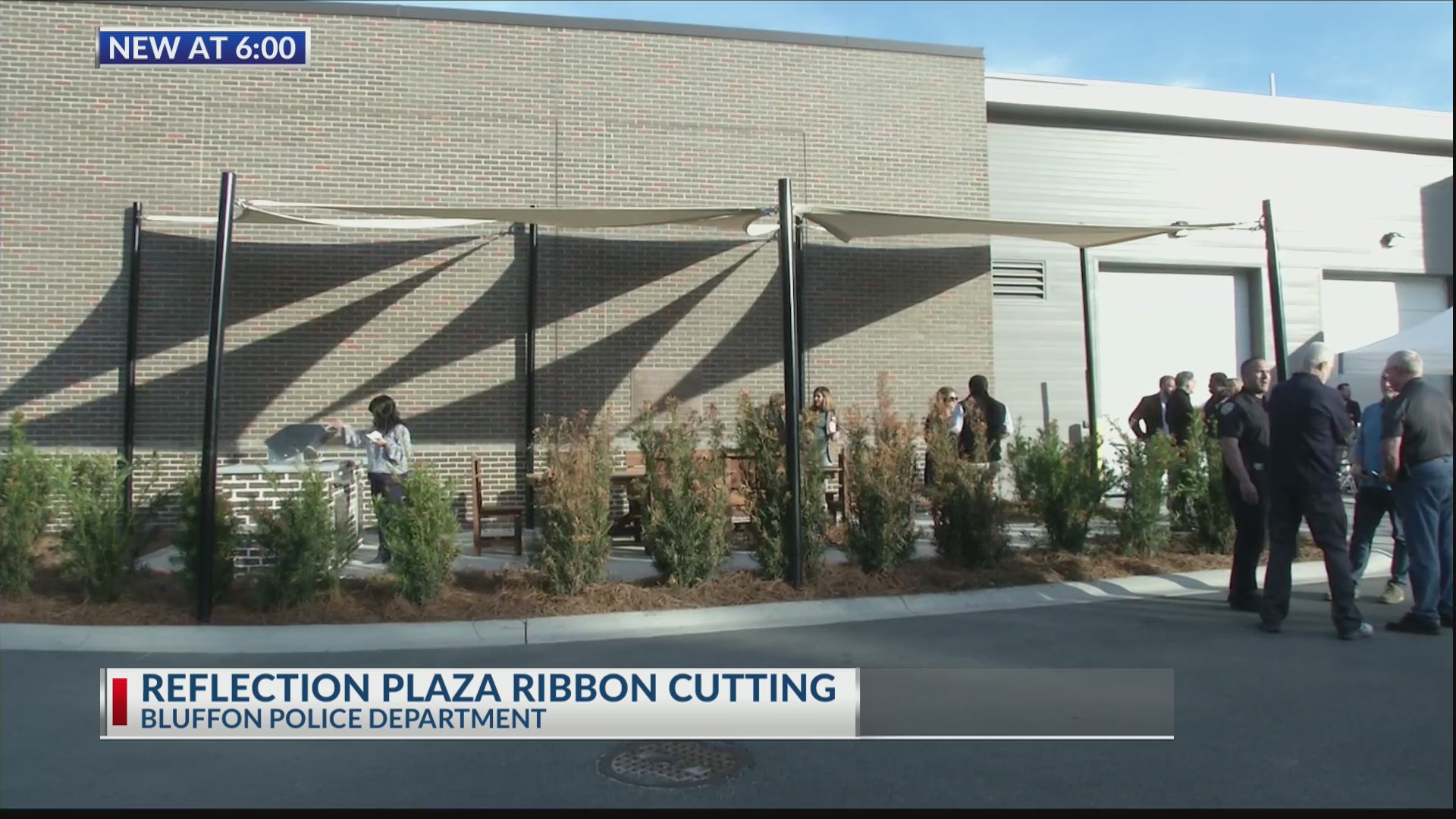 Bluffton Police cut the ribbon on new Reflection Plaza – WSAV-TV