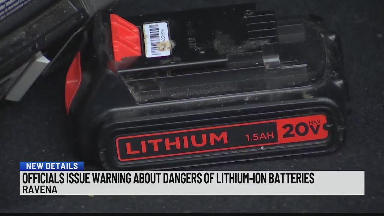 Officials issue warning about dangers of lithium-ion batteries – NEWS10 ABC