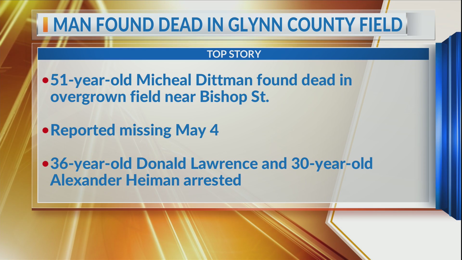 Police: Missing St. Simons Island man found dead in field – WSAV-TV