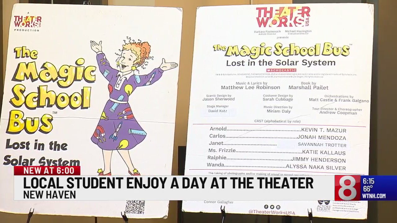 Students watch ‘The Magic School Bus’ play in New Haven – WTNH.com