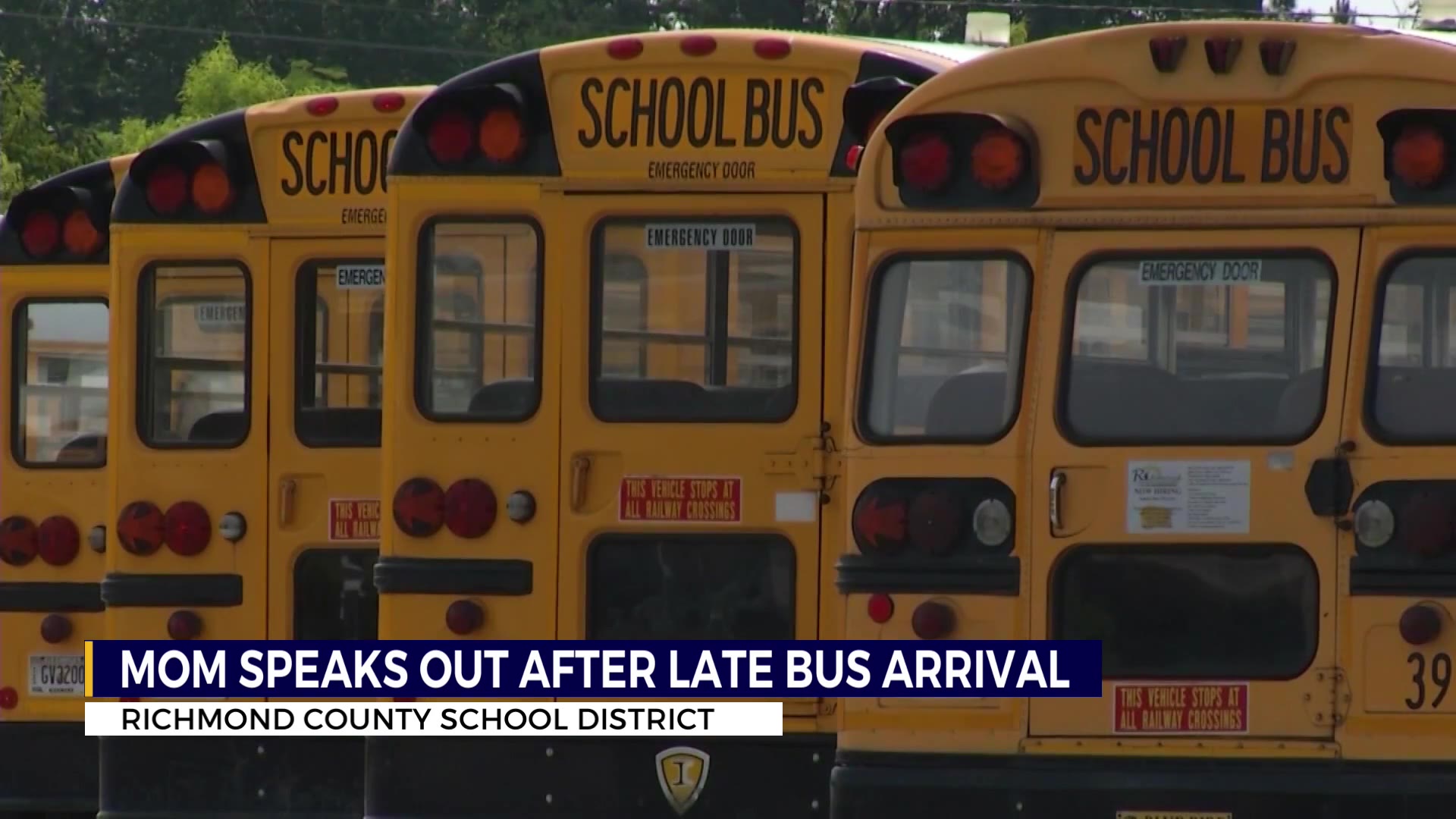 Bus driver shortage continues to plague Richmond County Schools – WJBF