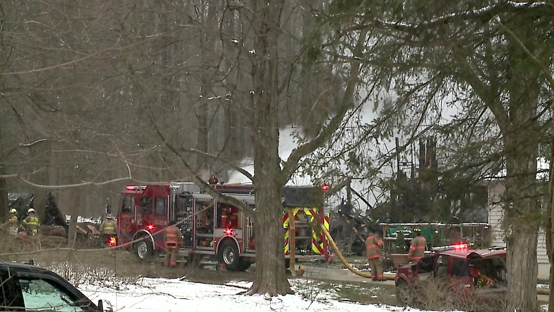 Explosions, structure fire close road in Geauga County – Fox 8 ...