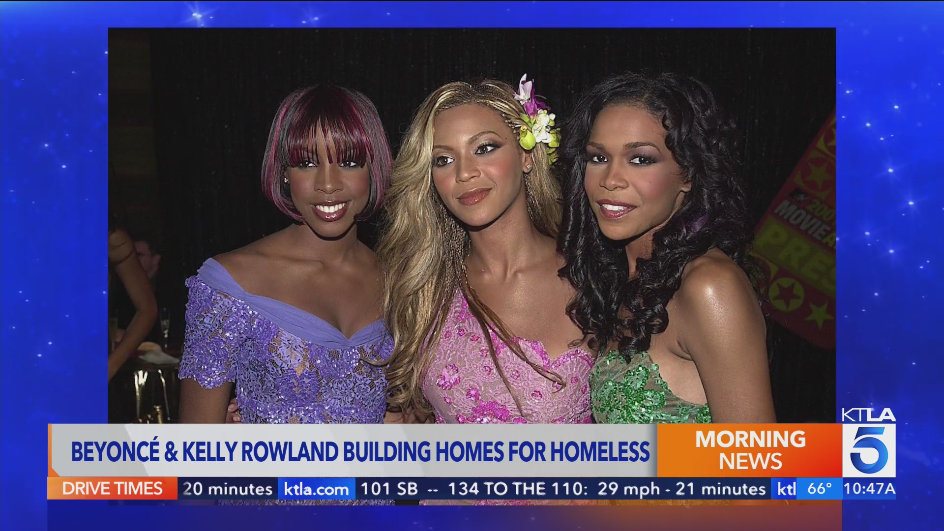 Beyonce and Kelly Rowland help Houston’s unhoused with new project – KTLA