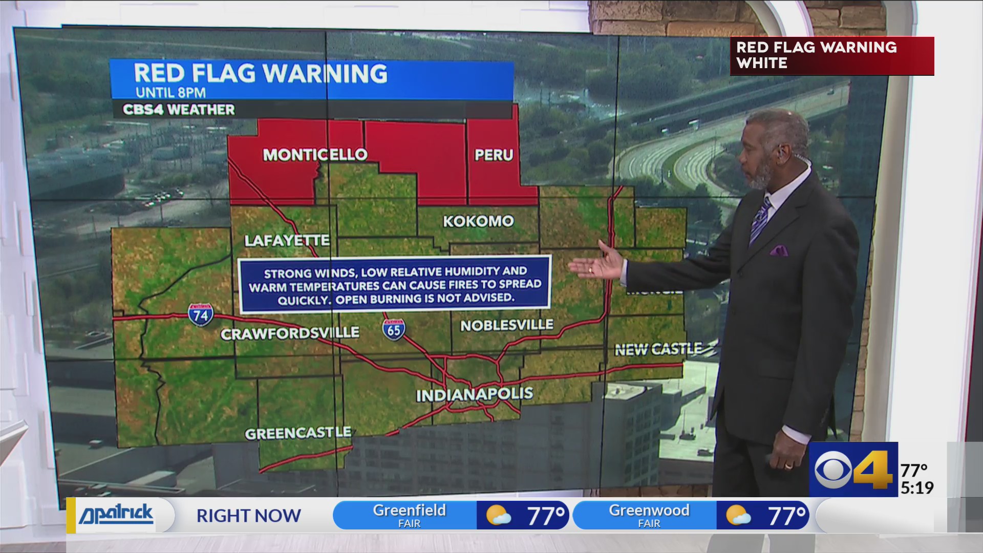 Chris forecasts a mild, dry Thursday. – WTTV CBS4Indy