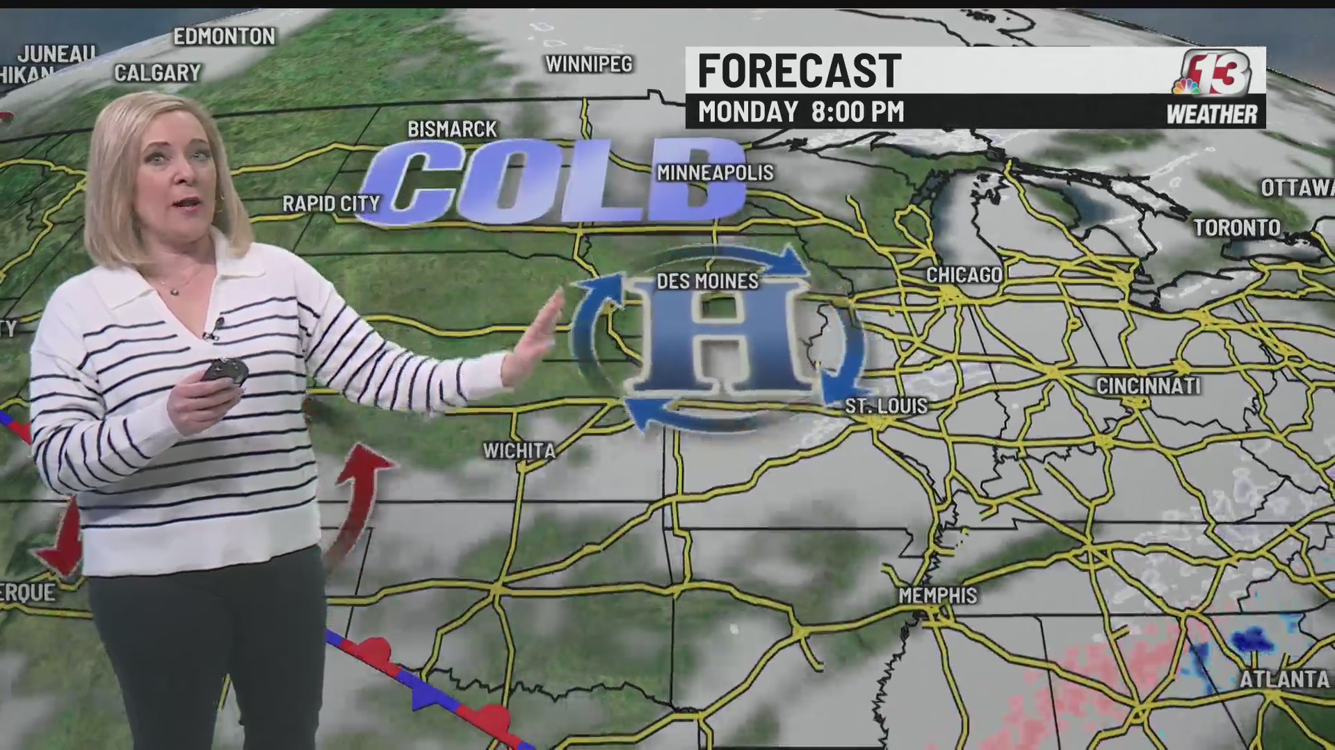 Monday Early Morning Weather Forecast – who13.com