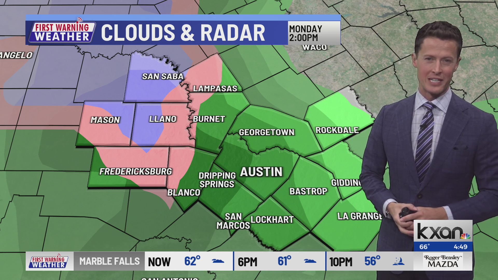 Tuesday evening First Warning Forecast – KXAN Austin
