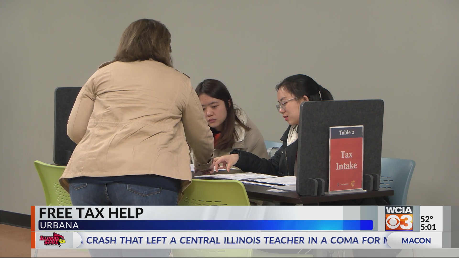 UI students helping community members with free tax help program – WCIA.com