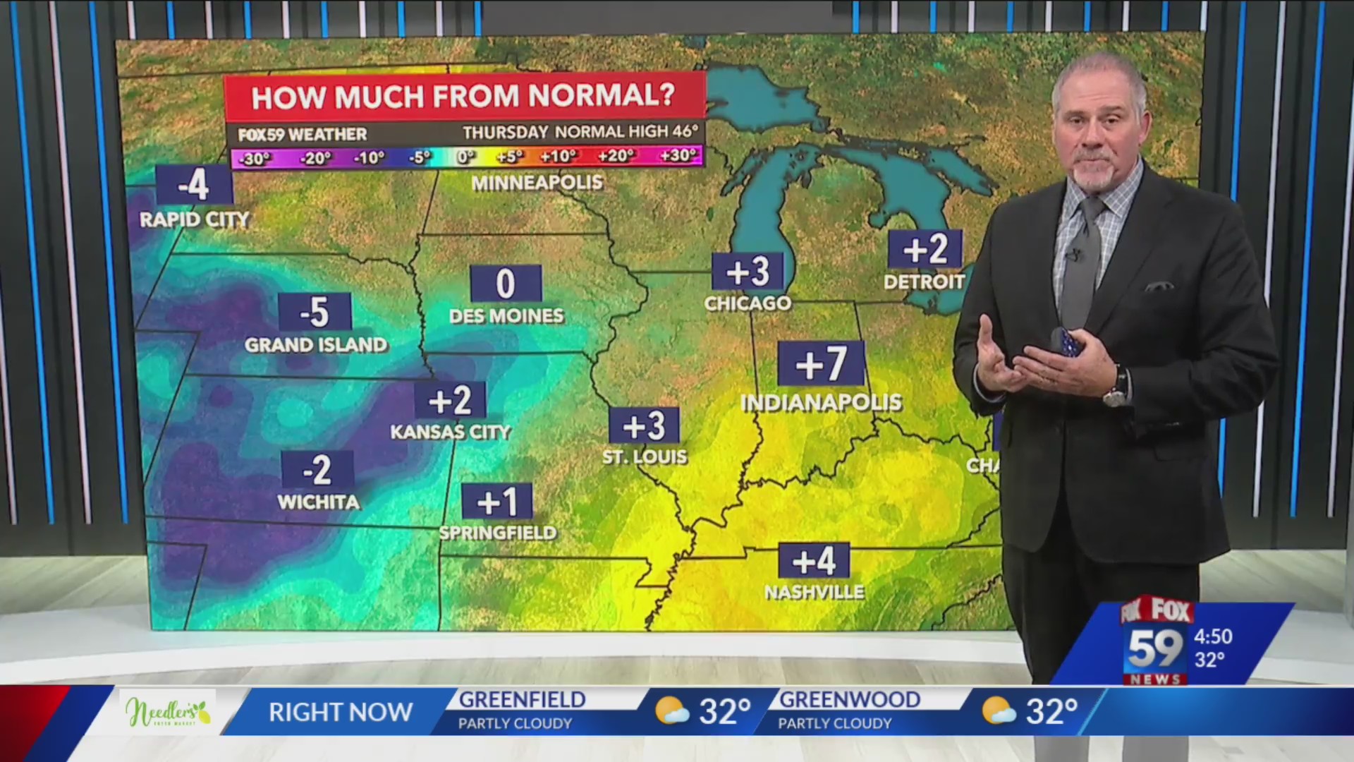 Coldest air of the season; Windy warmup on the way – Fox 59
