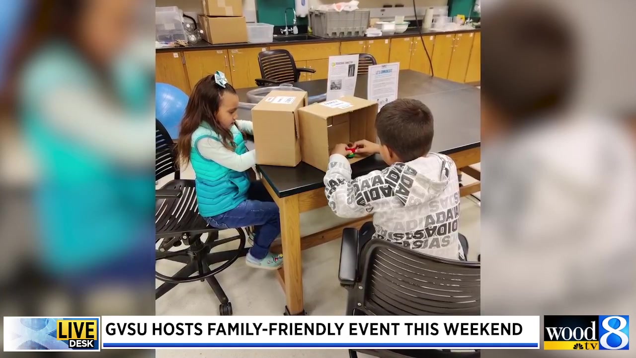 Family friendly event at GVSU – WOODTV.com
