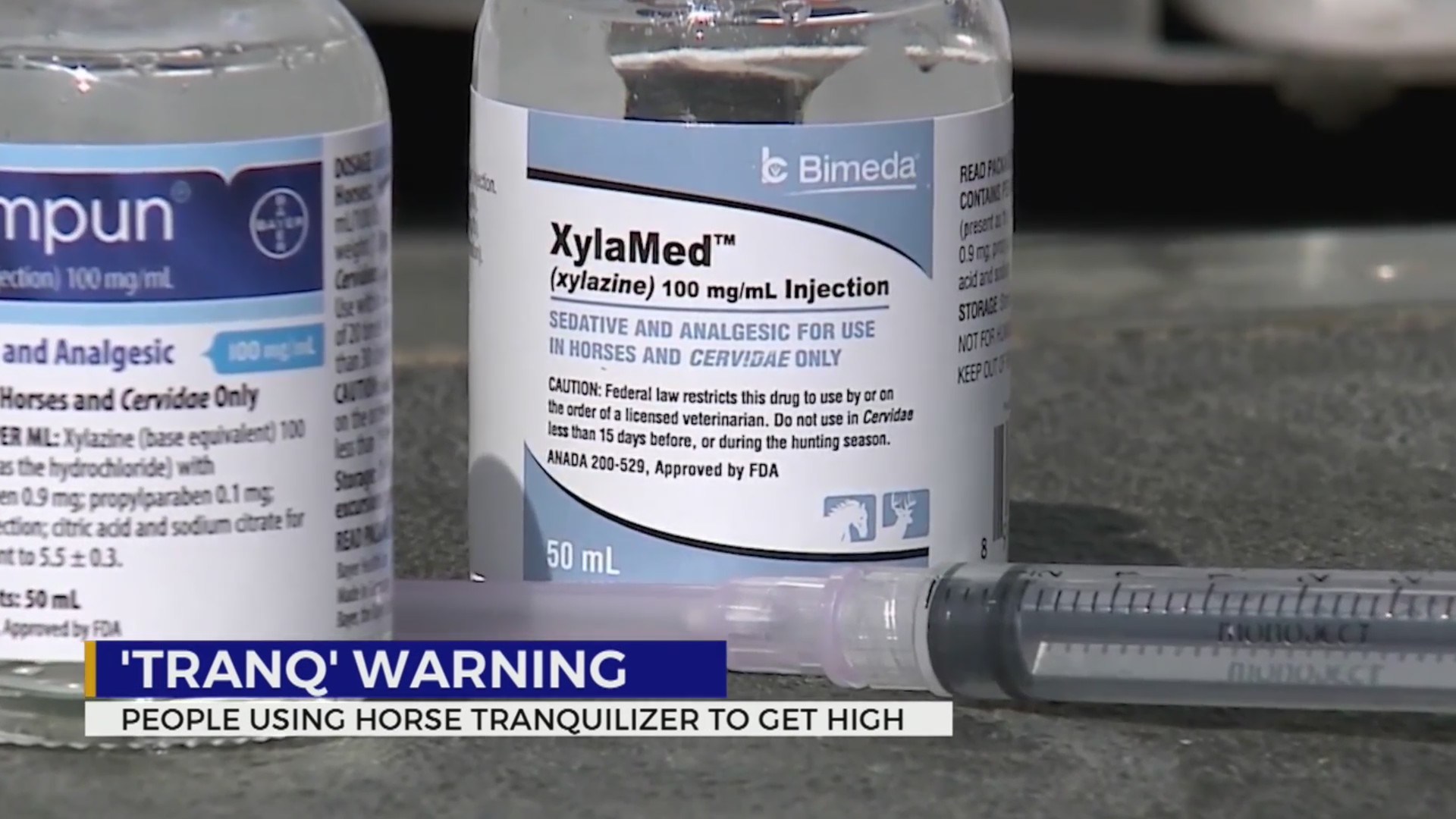 ‘Tranq’ Warning: Concerns over usage of a horse tranquilizer to get ...