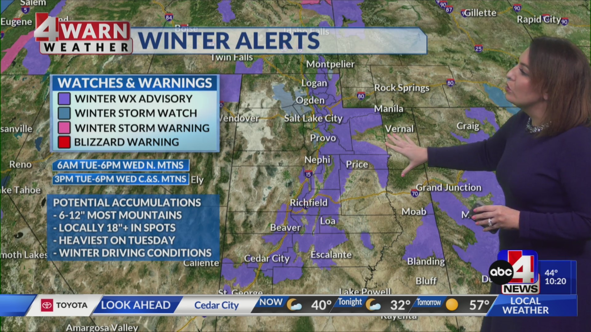 Tricky Tuesday storm coming up – ABC4 Utah