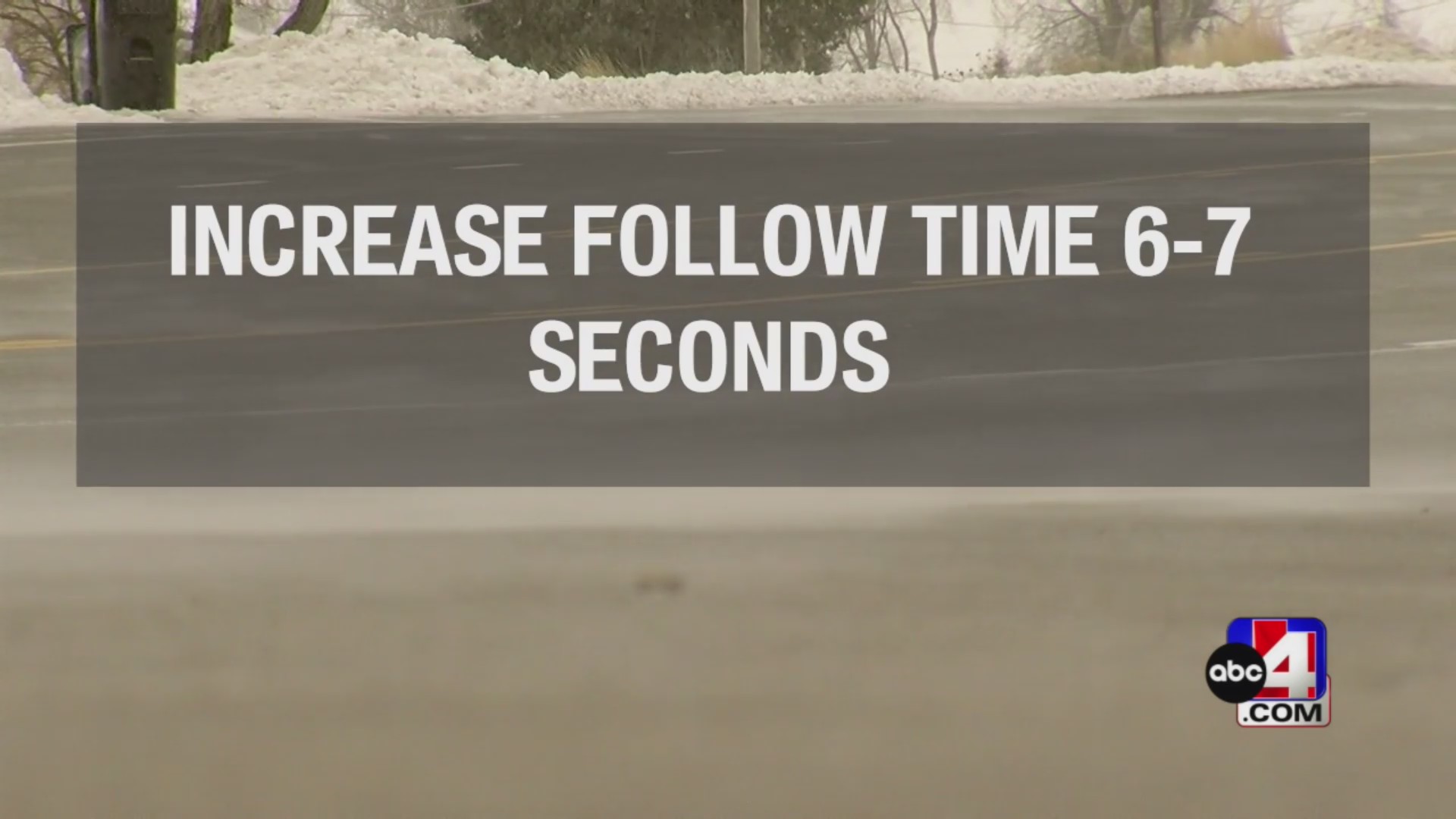 What to do if you get caught driving in a snow squall – ABC4 Utah