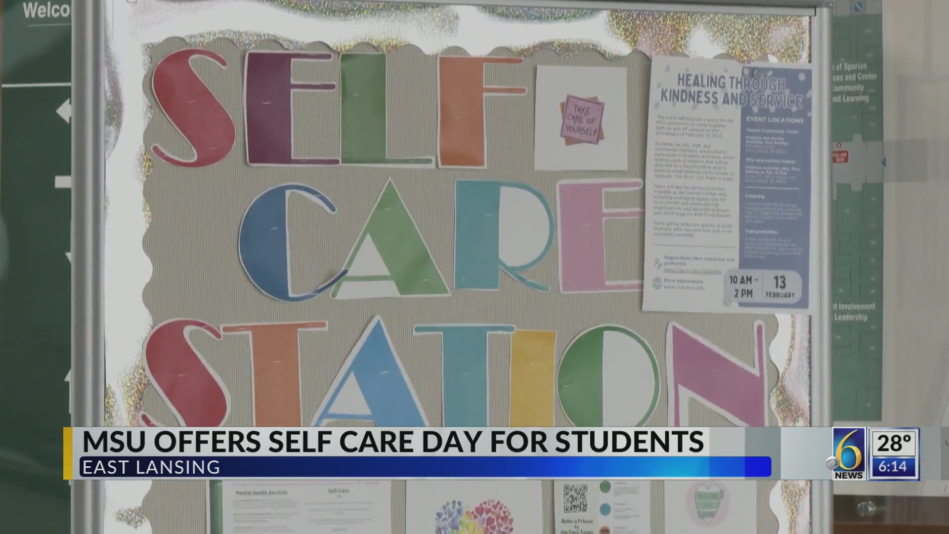 MSU offers self care for students – WOODTV.com