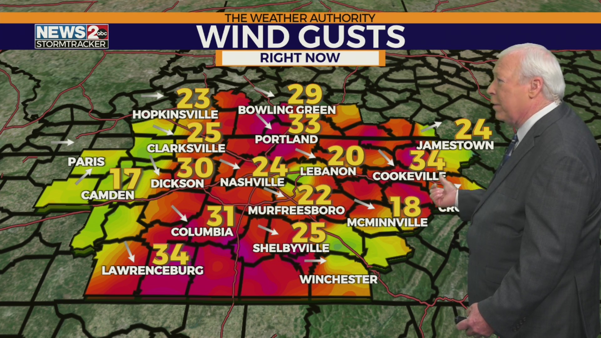 Thursday Evening Update – WKRN News 2