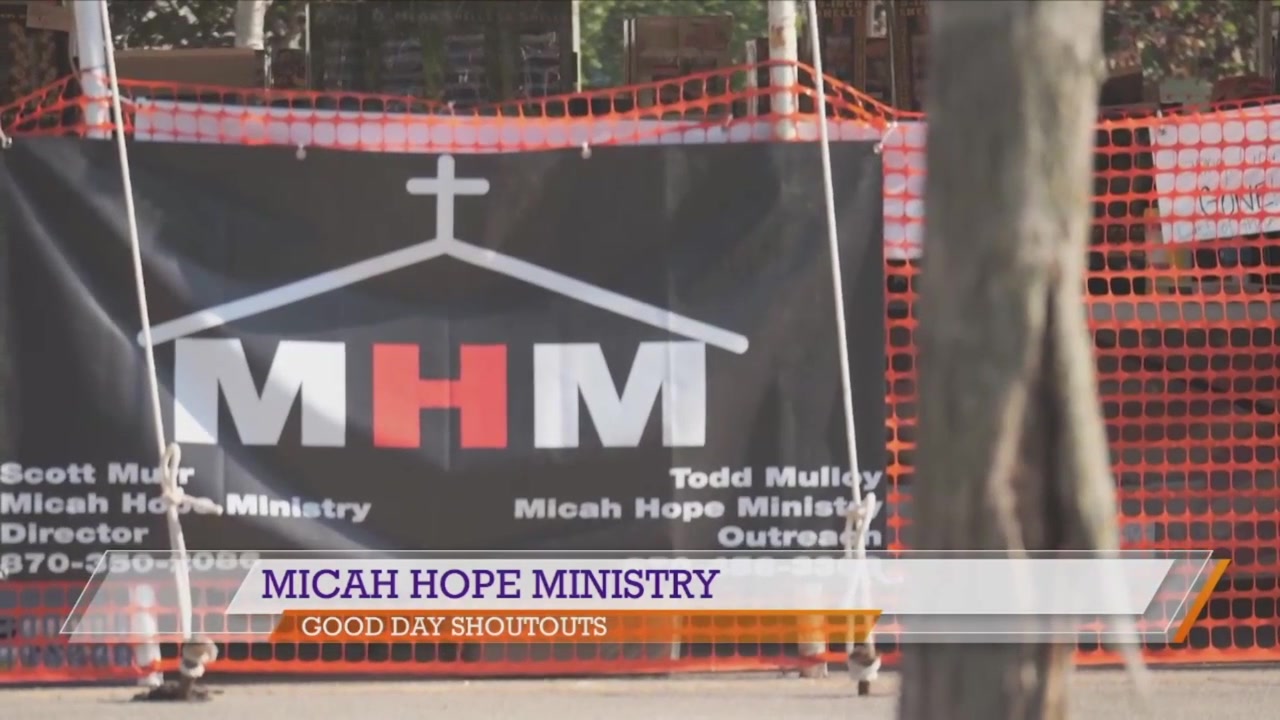 Shoutouts to Micah Hope Ministry & Walmart AMP broadcast – KNWA FOX24