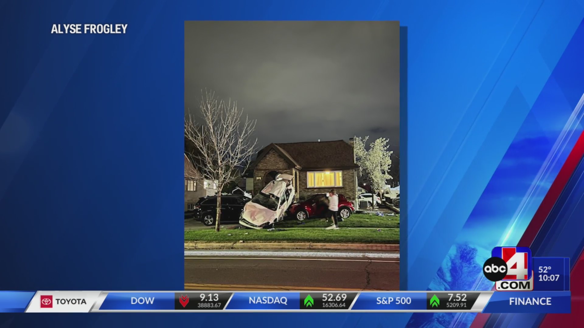 Provo witnesses catch an intense crash, suspect escape on video – ABC4 Utah