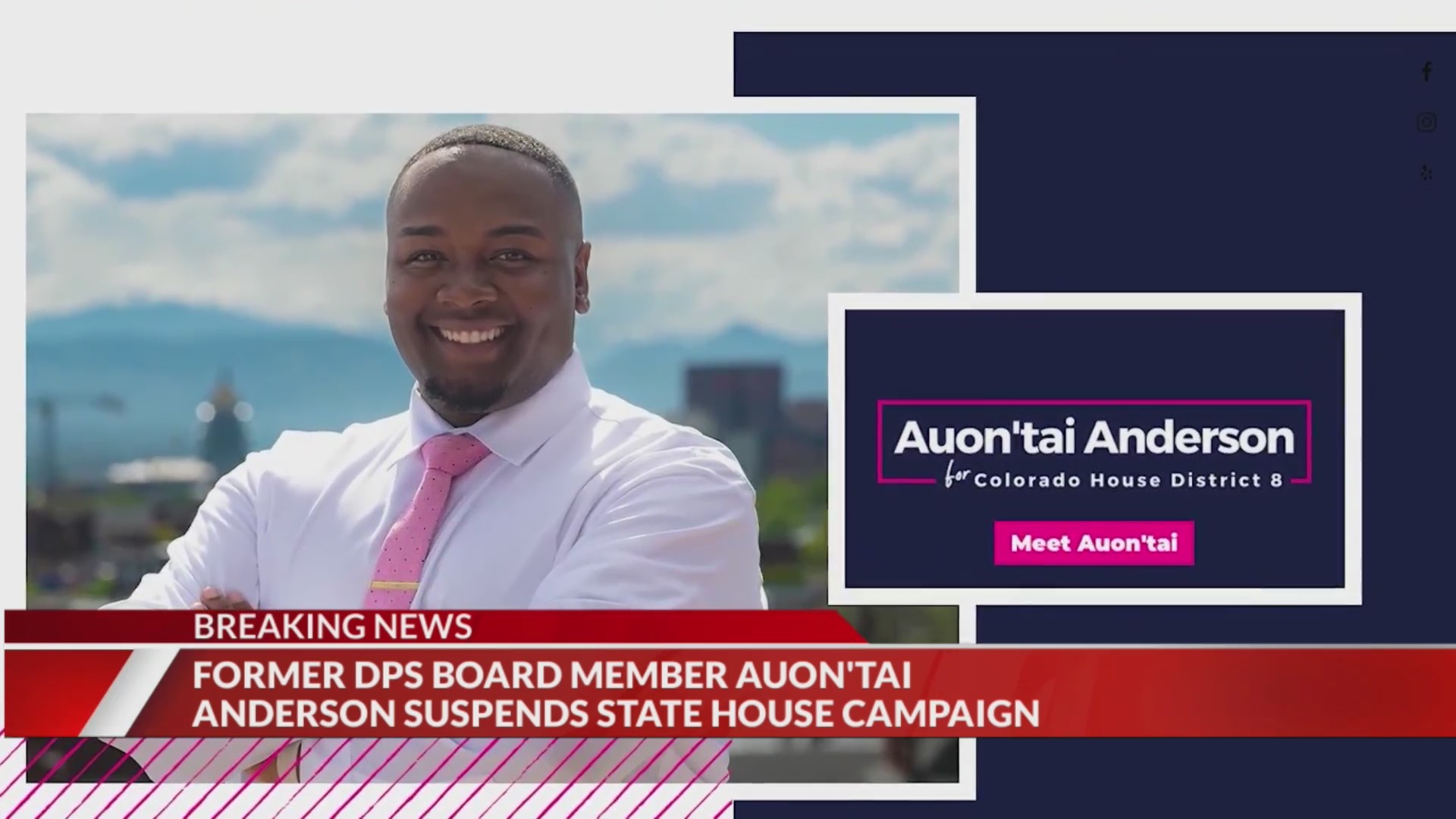 Auon’tai Anderson suspends campaign for Colorado House – FOX31 Denver