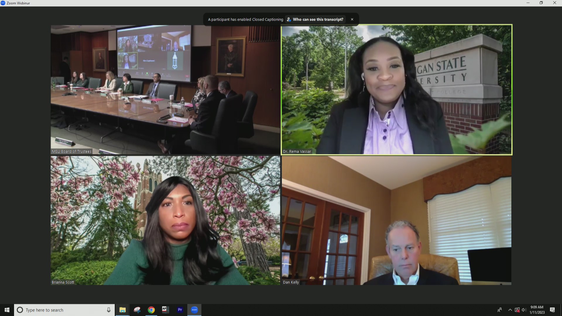 MSU Board of Trustees picks Rema Vassar as new chair – WLNS 6 News