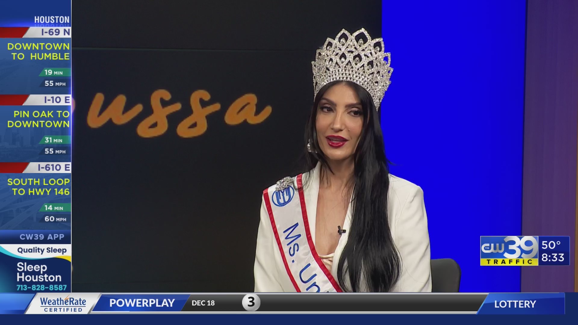 CW39 Ms. Universe International Paula Moussa helping empower women ...