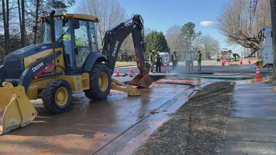 Greensboro, Stoneville contending with broken water pipes – FOX8 WGHP