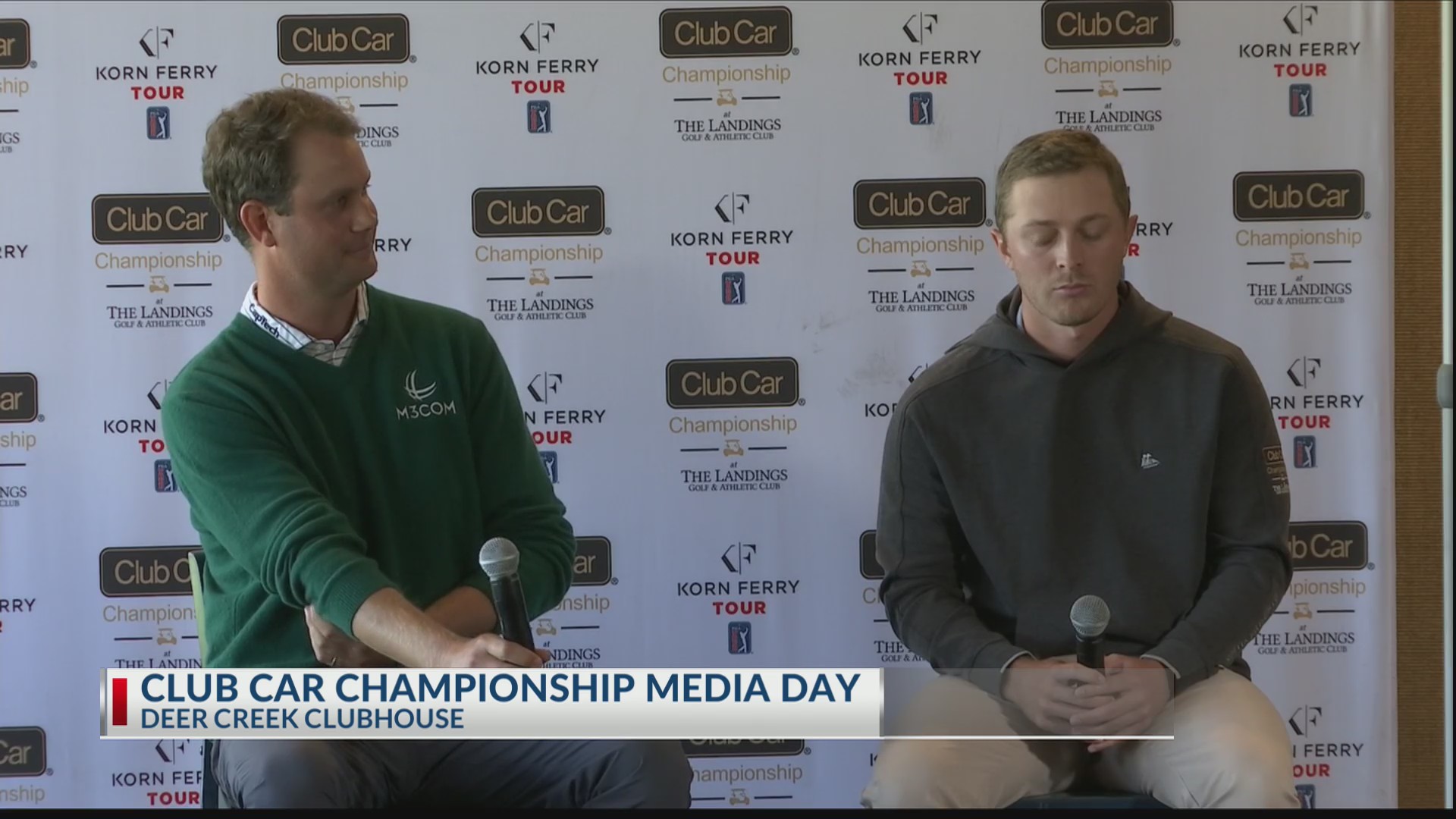Harris English: Club Car Championship media day 2024 – WSAV-TV