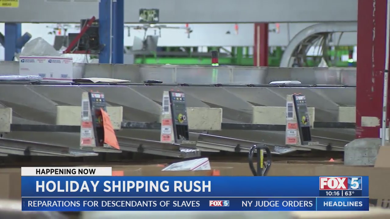 Local USPS Working Overtime Amid Holiday Shipping Hustle – FOX 5 San ...