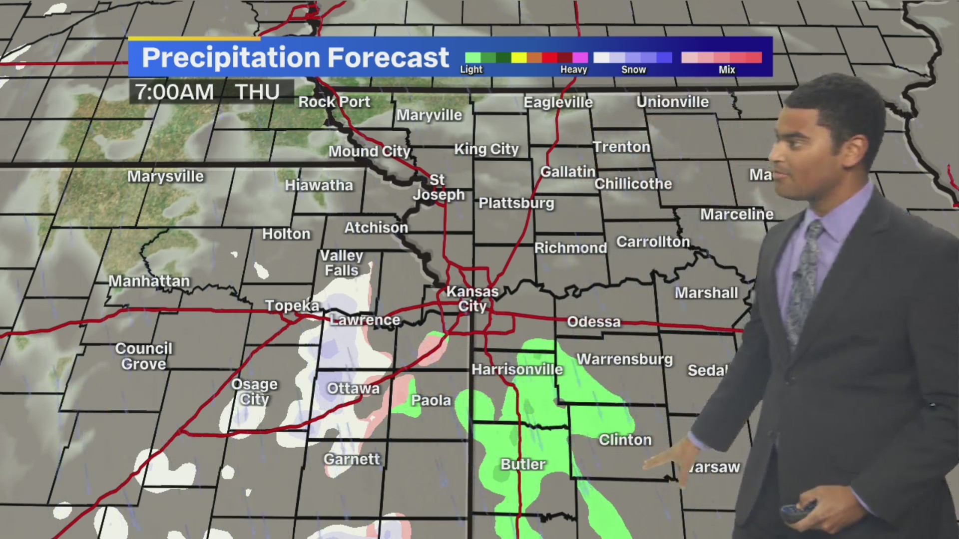 Snow fading overnight – FOX 4 Kansas City WDAF-TV | News, Weather, Sports