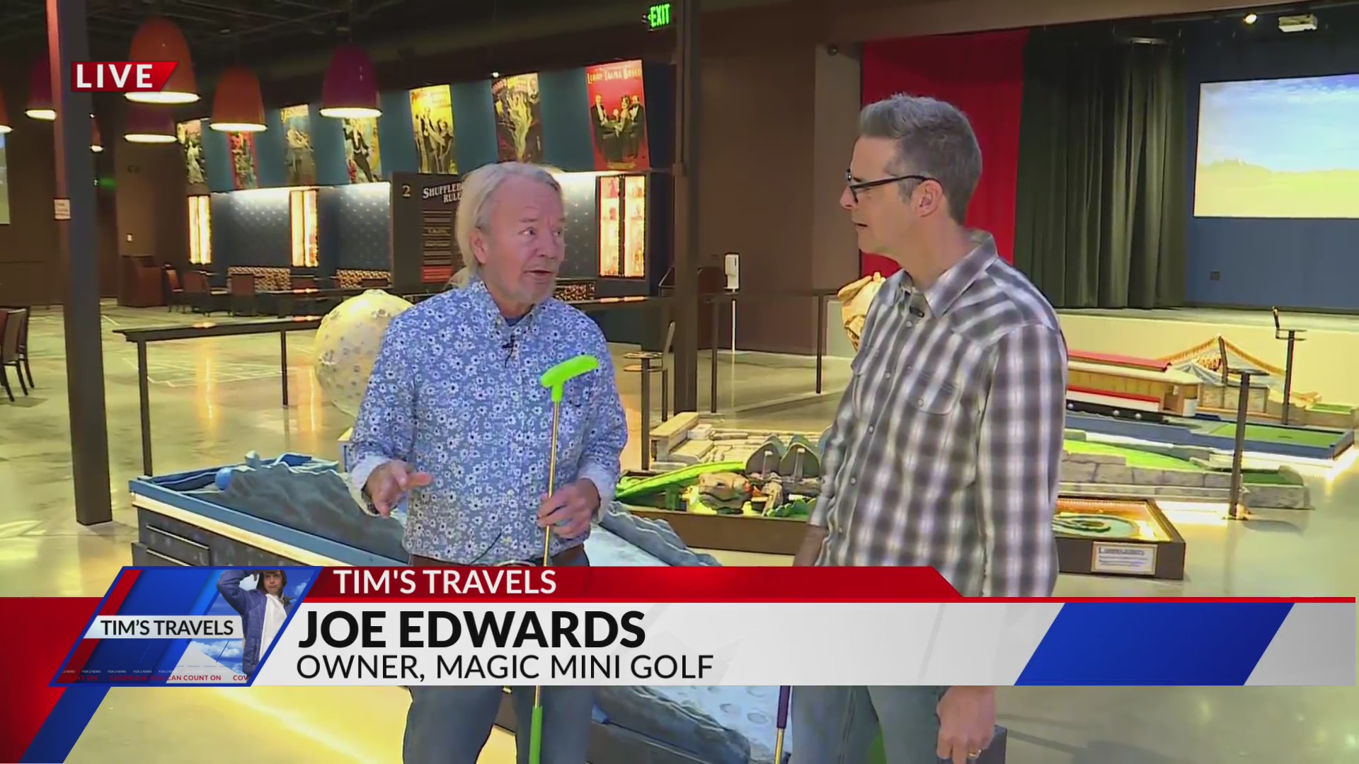 Tim’s Travels: Magic Mini Golf in the Delmar Loop – FOX 2