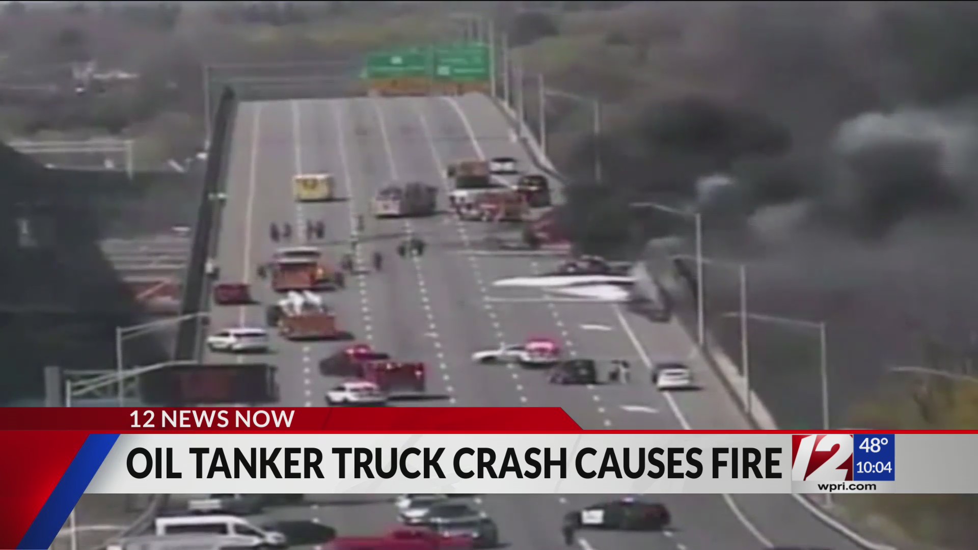 Deadly fuel tanker fire shuts down Gold Star Bridge in Groton – WPRI.com